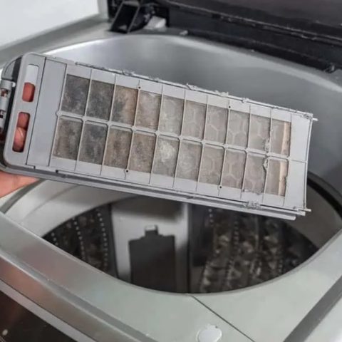 How to Clean a Top Loader Washing Machine Filter - The Indoor Haven